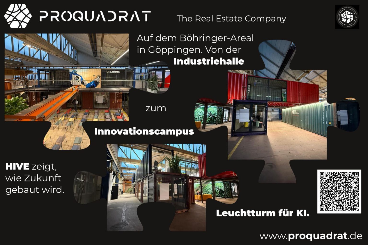 HIVE Göppingen – Innovation trifft Immobilienentwicklung - PROQUADRAT